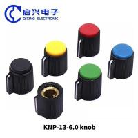 China KN-19-14 ABS Plastic Guitar Amplifier Knobs 19mm x 15mm with 6.4mm Bore for Volume and Tone Control for sale