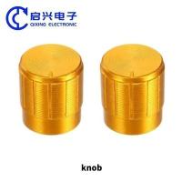 China KN-19-14 ABS Plastic Guitar Amplifier Knobs 19mm x 15mm with 6.4mm Bore for Volume and Tone Control for sale