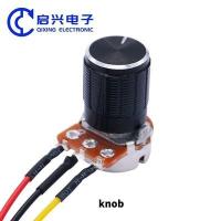 China KN-19-14 ABS Plastic Guitar Amplifier Knobs 19mm x 15mm with 6.4mm Bore for Volume and Tone Control for sale