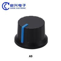 China KN-19-14 ABS Plastic Guitar Amplifier Knobs 19mm x 15mm with 6.4mm Bore for Volume and Tone Control for sale