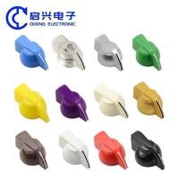 China KN-19-14 ABS Plastic Guitar Amplifier Knobs 19mm x 15mm with 6.4mm Bore for Volume and Tone Control for sale