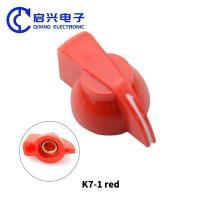 China KN-19-14 ABS Plastic Guitar Amplifier Knobs 19mm x 15mm with 6.4mm Bore for Volume and Tone Control for sale