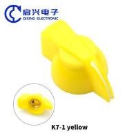 China KN-19-14 ABS Plastic Guitar Amplifier Knobs 19mm x 15mm with 6.4mm Bore for Volume and Tone Control for sale