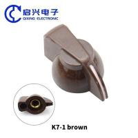 China KN-19-14 ABS Plastic Guitar Amplifier Knobs 19mm x 15mm with 6.4mm Bore for Volume and Tone Control for sale