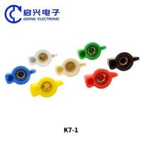 China KN-19-14 ABS Plastic Guitar Amplifier Knobs 19mm x 15mm with 6.4mm Bore for Volume and Tone Control for sale