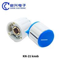 China KN15-Y-6 Potentiometer Knob 21mm Diameter 6mm Shaft Hole Bakelite Radio Control Knob with Pointer for sale