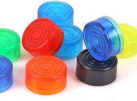 China Electric Guitar Effect Pedal Footswitch Toppers Nail Cap Protection Cap for Guitar Pedal Knob 2 Pack for sale