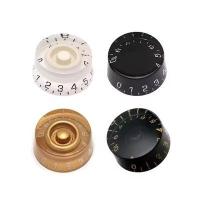 China Silver Aluminum Alloy Potentiometer Control Knob 25x15.5mm Screw Type for Guitar Bass Volume Audio for sale