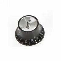 China Silver Aluminum Alloy Potentiometer Control Knob 25x15.5mm Screw Type for Guitar Bass Volume Audio for sale