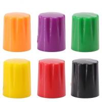 China Solid Aluminum Alloy 30mm x 22mm 6mm Shaft Amplifier Volume Potentiometer Knob for sale