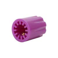 China Solid Aluminum Alloy 30mm x 22mm 6mm Shaft Amplifier Volume Potentiometer Knob for sale