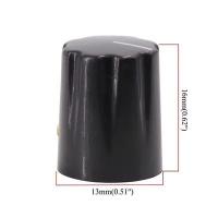 China Solid Aluminum Alloy 30mm x 22mm 6mm Shaft Amplifier Volume Potentiometer Knob for sale