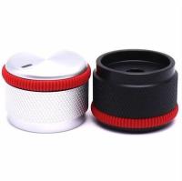 China Solid Aluminum Alloy 30mm x 22mm 6mm Shaft Amplifier Volume Potentiometer Knob for sale