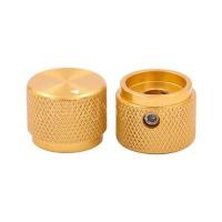 China 6mm Solid Aluminum Knob for Potentiometer Encoder 14x16mm Diameter 17mm Height for sale