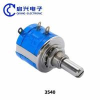 China 534 Multiturn Wirewound Potentiometer 10-Turn 2W Precision Component with 3600° Electrical Angle for sale