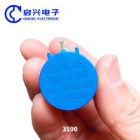China 534 Multiturn Wirewound Potentiometer 10-Turn 2W Precision Component with 3600° Electrical Angle for sale