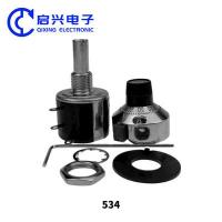 China WDD35D-4 10kΩ Precision Potentiometer with 0.5% Linearity and 36mm Diameter for Industrial Control for sale