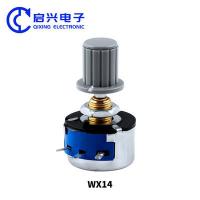 China WX111 WX030 Single Turn Wire Wound Potentiometer 3W Adjustable Resistor with 6mm Shaft and 43mm Diameter for sale