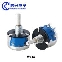 China WX111 WX030 Single Turn Wire Wound Potentiometer 3W Adjustable Resistor with 6mm Shaft and 43mm Diameter for sale