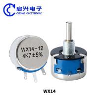 China WX111 WX030 Single Turn Wire Wound Potentiometer 3W Adjustable Resistor with 6mm Shaft and 43mm Diameter for sale
