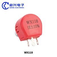 China WX118 Wirewound Potentiometer Single Turn 1K-22K 1W 300° Rotation 15K Cycle Life for sale