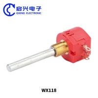 China WX118 Wirewound Potentiometer Single Turn 1K-22K 1W 300° Rotation 15K Cycle Life for sale
