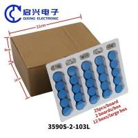 China Bonens 3540S-1-502L Wirewound Potentiometer 5K Ohms 10 Turns 2W 3540 Series for sale
