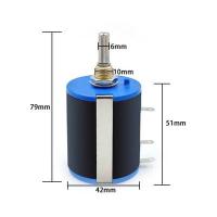China BONENS WXD4-23 3W Multi Turn Wirewound Potentiometer 10K Ohm 6mm Shaft for sale