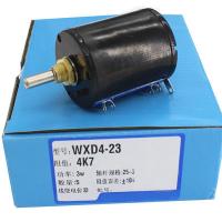 China WXD4-23 100ohm 3W Multi-Turn Wirewound Potentiometer 10 Turns 6mm Shaft for sale