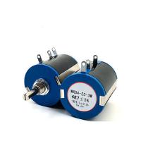 China WXD4-23 100ohm 3W Multi-Turn Wirewound Potentiometer 10 Turns 6mm Shaft for sale