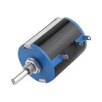 China WXD4-23 100ohm 3W Multi-Turn Wirewound Potentiometer 10 Turns 6mm Shaft for sale