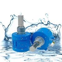China BONENS 3590S-2-103L 10K Ohm Precision Multi Turn Wirewound Potentiometer 10 Turn 2W IP67 for sale