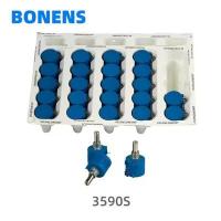 China BONENS 3590S Precision Multi Turn Wire Wound Potentiometer 10K Ohm 2W IP67 for sale