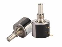 China 534 Series 10-Turn Wirewound Potentiometer 2W 1k-100k Ohm Precision Variable Resistor for sale
