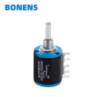 China WX111(030) 4.7K Ohm 3W Single-Turn Wirewound Potentiometer with 6mm Shaft and 43mm Diameter for sale