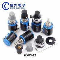 China WX111(030) 4.7K Ohm 3W Single-Turn Wirewound Potentiometer with 6mm Shaft and 43mm Diameter for sale