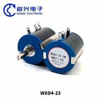 China WX111(030) 4.7K Ohm 3W Single-Turn Wirewound Potentiometer with 6mm Shaft and 43mm Diameter for sale