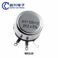 China WX111(030) 4.7K Ohm 3W Single-Turn Wirewound Potentiometer with 6mm Shaft and 43mm Diameter for sale