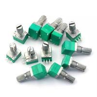China RK097N 15mm Handle Sealed Potentiometer for Audio Amplifiers - 0.25W Power, 1k-500k Ohm Range for sale