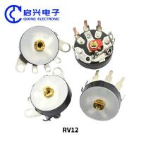 China RK097NS Single F Shaft Rotary Potentiometer Switch 5K-500K with 300° Rotation Angle and 0.05W Power Rating for sale