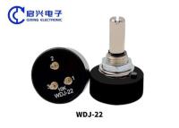 China 1K Ohm Dial Wheel Potentiometer 16x6mm for Audio Volume Control with 10,000 Cycle Life and 220° Rotation for sale