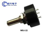 China 1K Ohm Dial Wheel Potentiometer 16x6mm for Audio Volume Control with 10,000 Cycle Life and 220° Rotation for sale