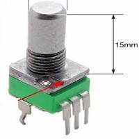 China Sichuan 9mm Carbon Rotary Potentiometer 1KΩ-500KΩ 300° Rotation for sale