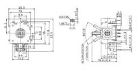 China WH116AK 500K Carbon Film Potentiometer with Push Switch 250V 10A Dimmer for Home Appliance for sale