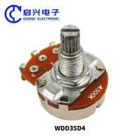 China WH116AK 500K Carbon Film Potentiometer with Push Switch 250V 10A Dimmer for Home Appliance for sale