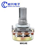 China WH116AK 500K Carbon Film Potentiometer with Push Switch 250V 10A Dimmer for Home Appliance for sale