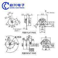 China WH116AK 500K Carbon Film Potentiometer with Push Switch 250V 10A Dimmer for Home Appliance for sale