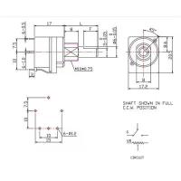 China WH116AK Carbon Film Rotary Potentiometer 10K 100K 500K with 10A Double Switch for sale