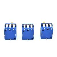 China WH116AK Carbon Film Rotary Potentiometer 10K 100K 500K with 10A Double Switch for sale