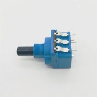 China WH116AK Carbon Film Rotary Potentiometer with Push Switch 10A 250V High Current Adjustment for sale